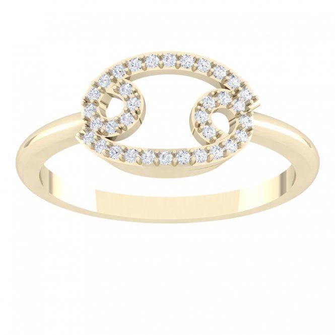 Zodiac Cancerian Diamond ring – Carat Craft Jewellery