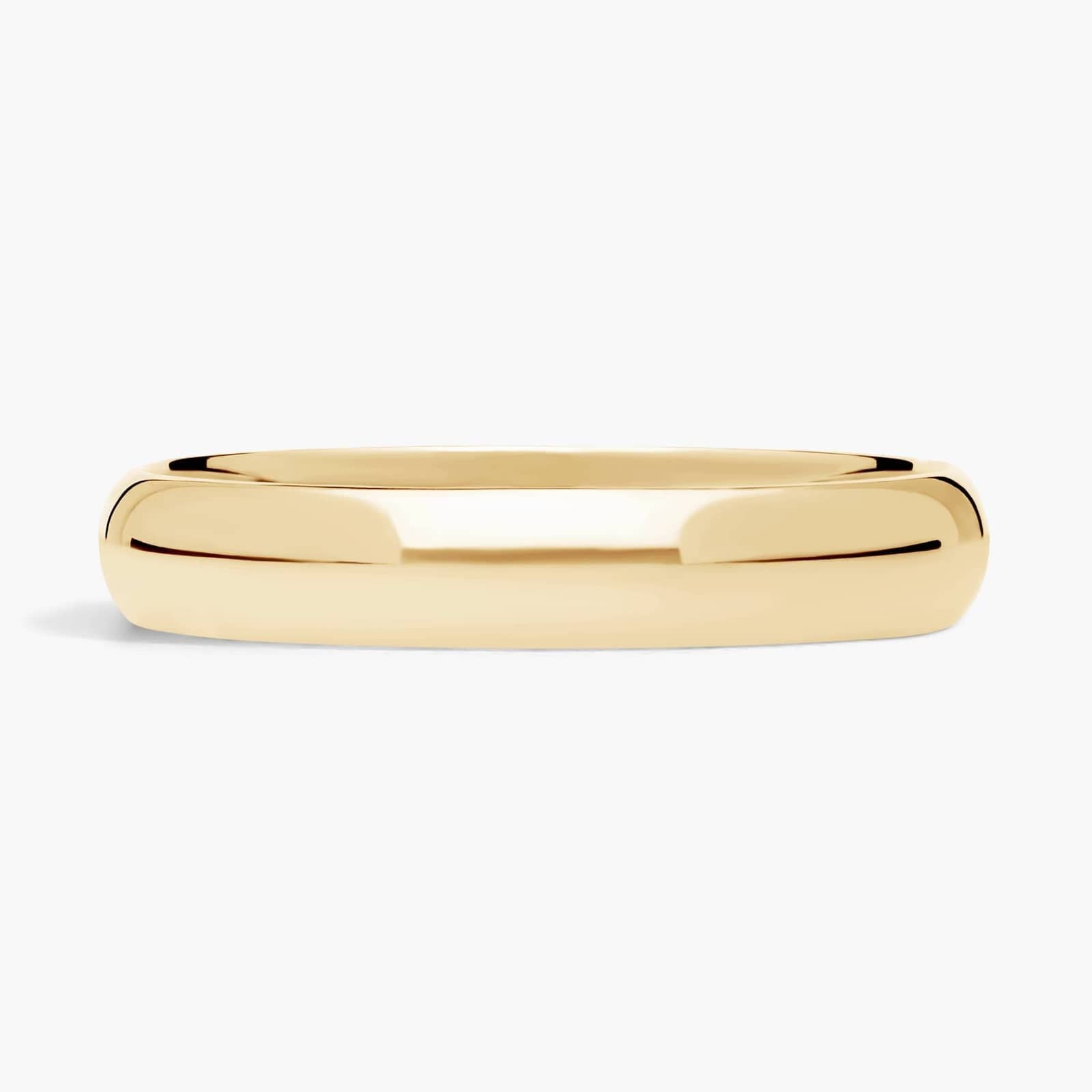 Classic Gold Band for Men – Carat Craft