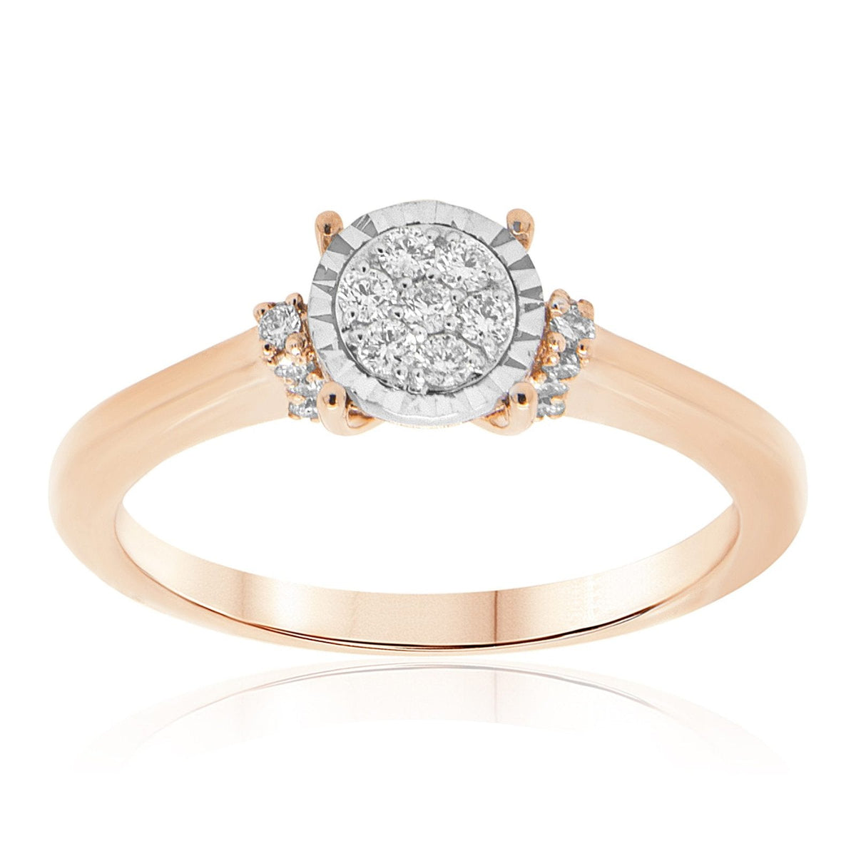 Buy 18K gold and diamond rings online at best price in UAE – Carat Craft